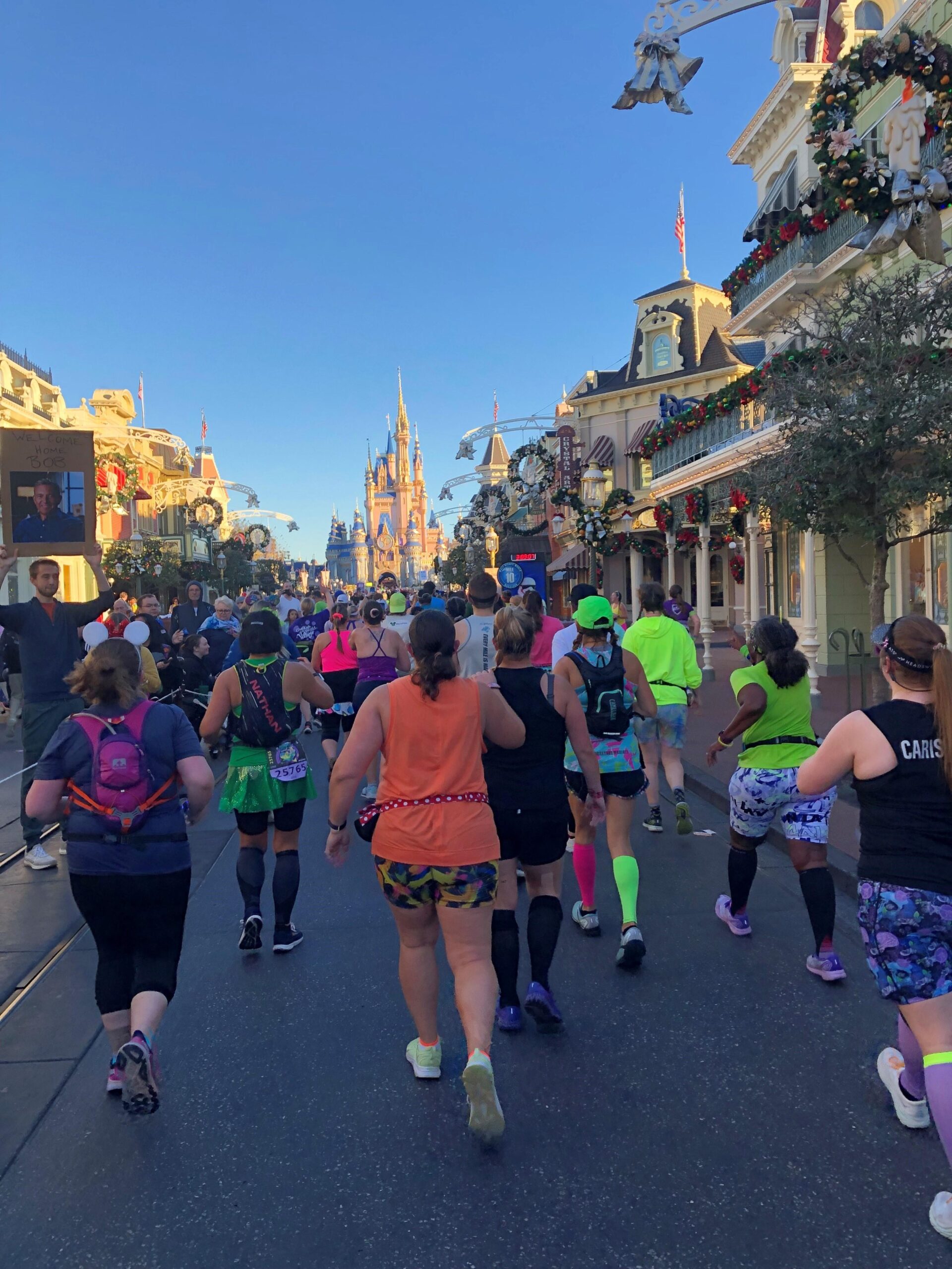 Walt Disney World Marathon; course history, medals, route