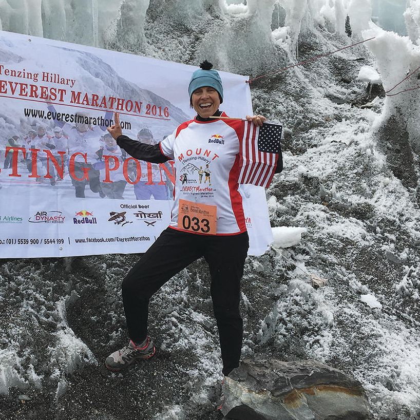 Solberg-Tapper completes marathon at Mount Everest | Marathon Tours USA